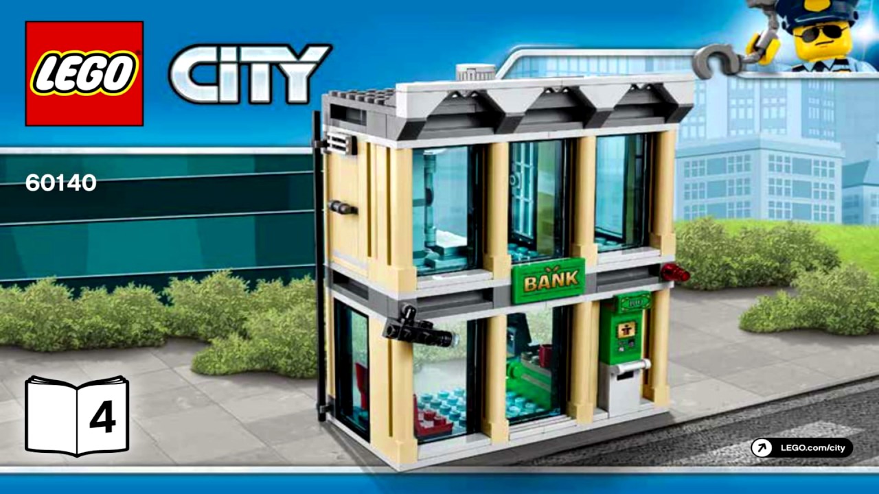 LEGO 60140 - Bulldozer Break-In - YouTube