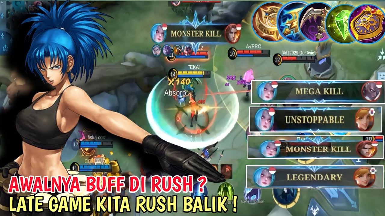 Karina Vs Fanny Awal Buff Di Rush Endingnya Bikin Gak Berkutik ...
