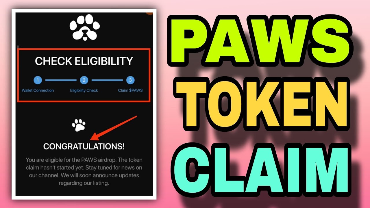 Paws Token Claim 😍 | Paws New Update | Paws Token Eligibility | AGP ...