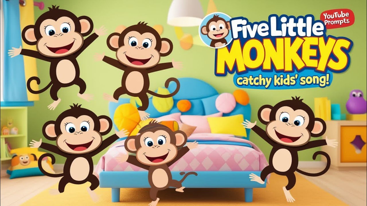"Jumping Joy: Five Little Monkeys Song - The Ultimate Nursery Rhyme ...
