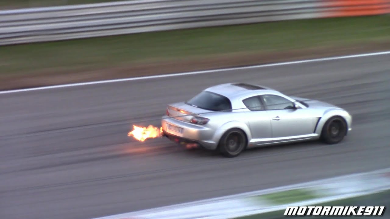 Monza Track Day 17/01/2016 - Subaru Impreza, RX-8 Flames, Focus RS ...