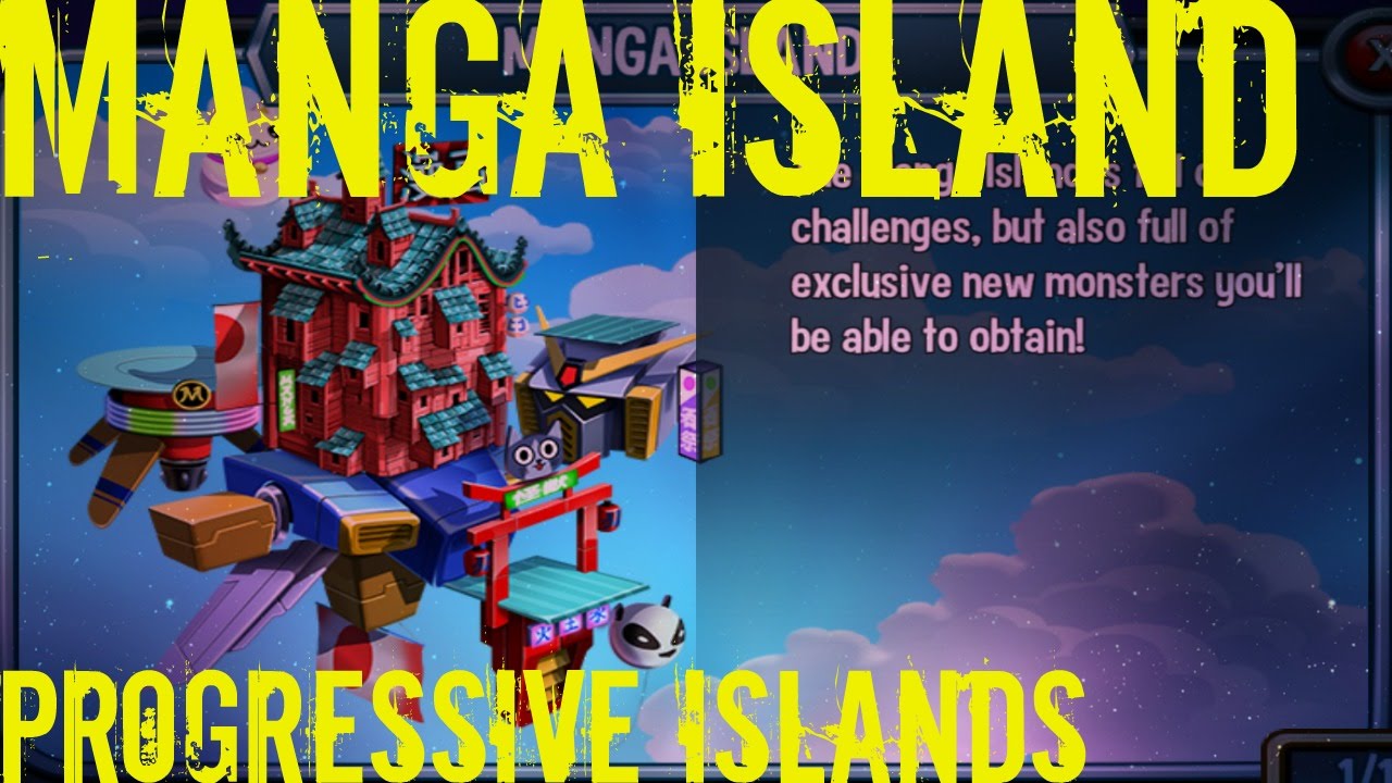 Monster Legends - Manga Island - Progressive Island - YouTube