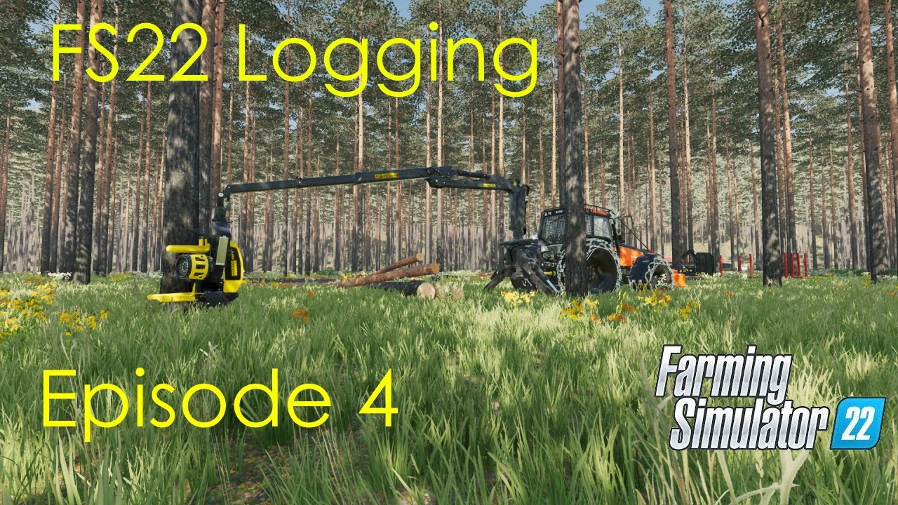 Making a pad deep in the jungle!!!! -- FS22 Logging -- Episode 4 ...
