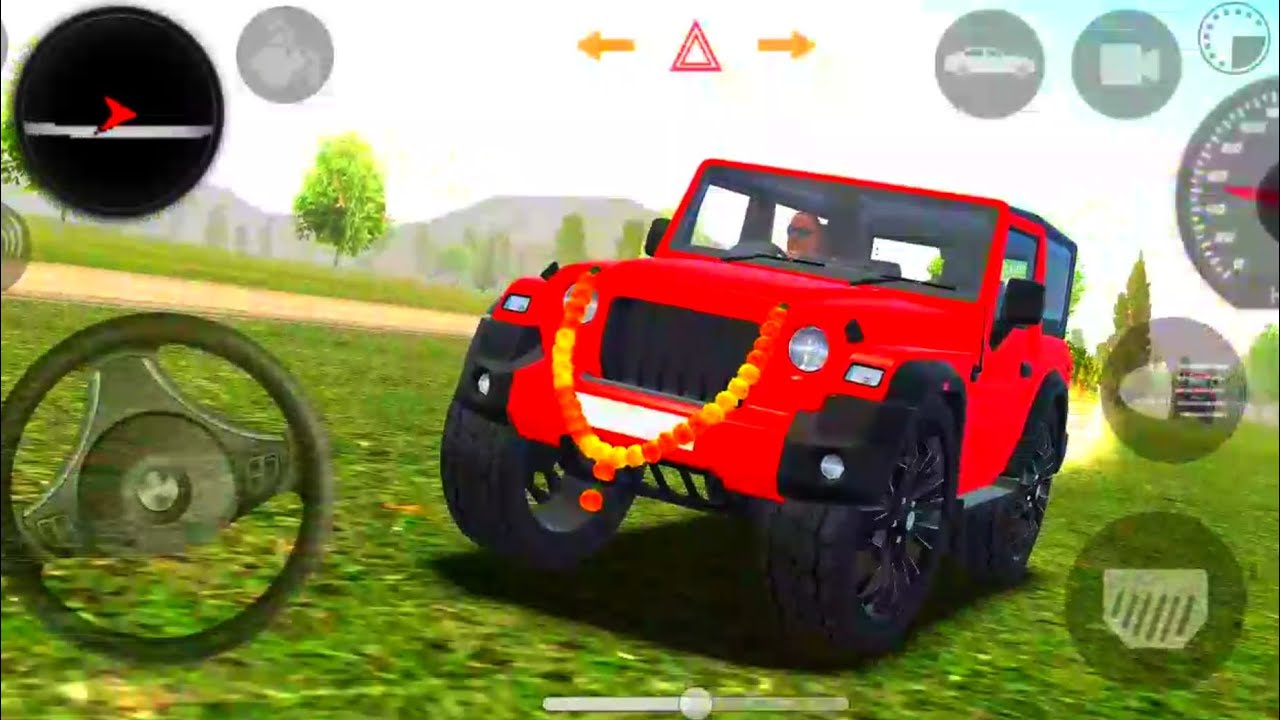 DRIVE MAHINDRA THAR GAME VIEDIO || 3D MAHINDRA GAME VIEDIO || INDIAN ...