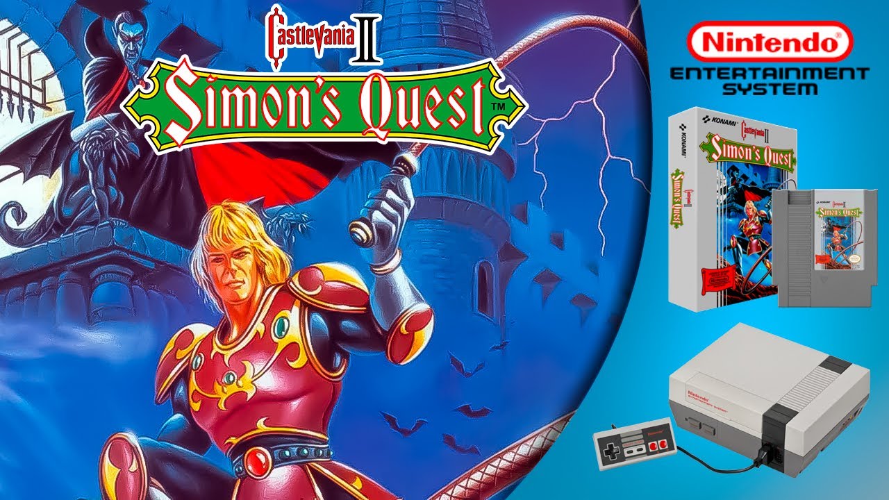 Castlevania II: Simon's Quest [NES] - YouTube
