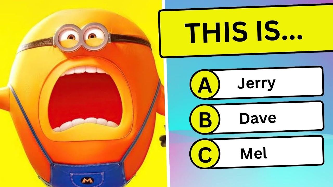 Despicable Me 4 Trivia Quiz ~ Mega Minions Edition - YouTube