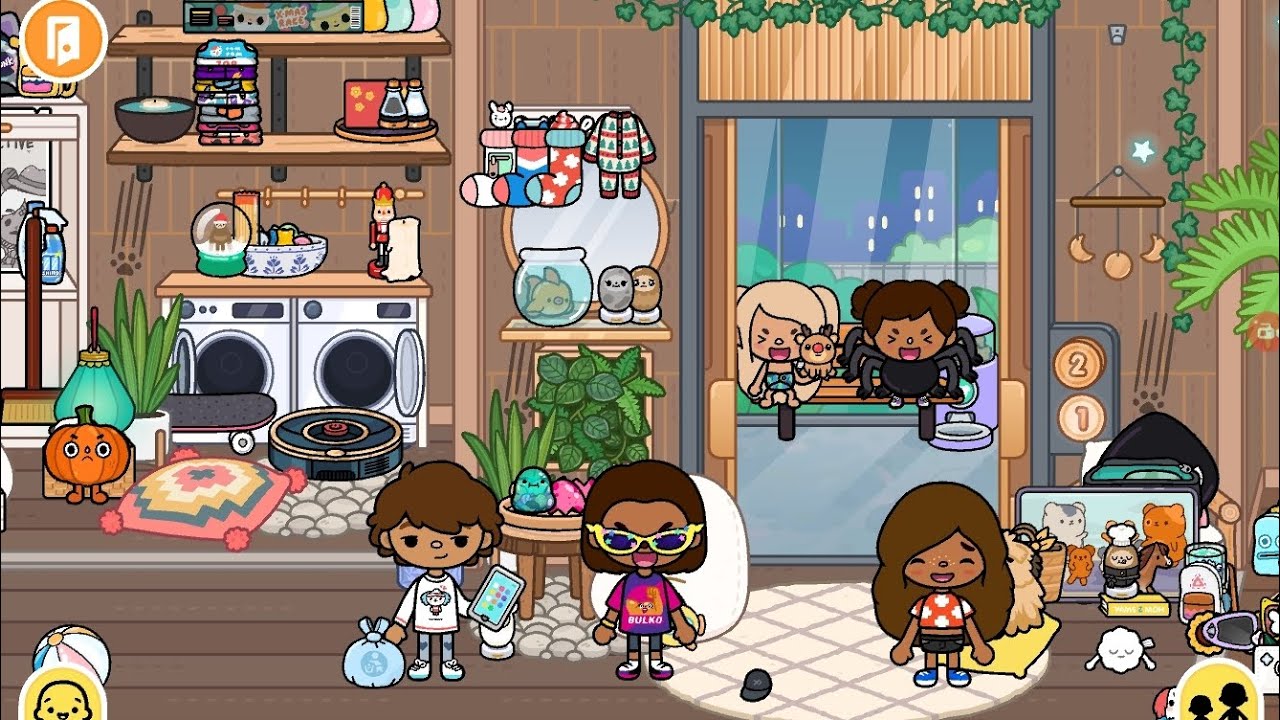 EMO Girl Sneaks Out 2 🙃 II Role-playing II Toca Life World - YouTube