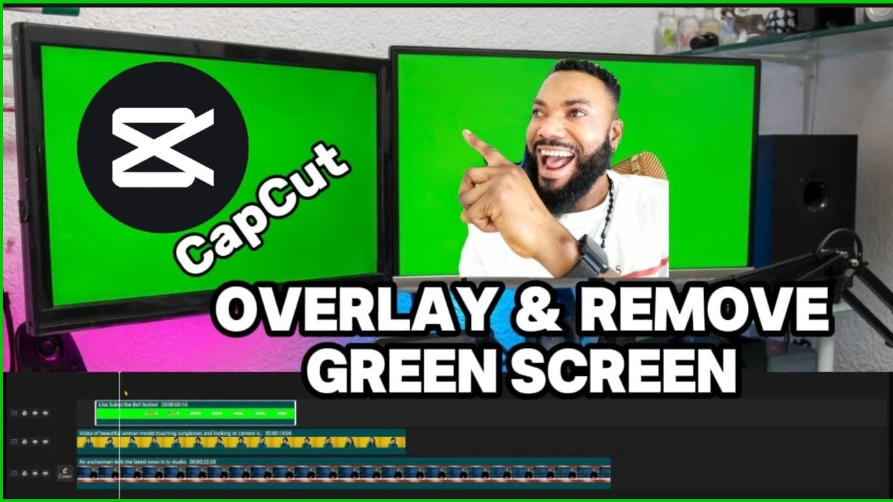 How To Overlay And Remove Green Screen In Capcut PC (Chroma Key) - Full Guide - YouTube