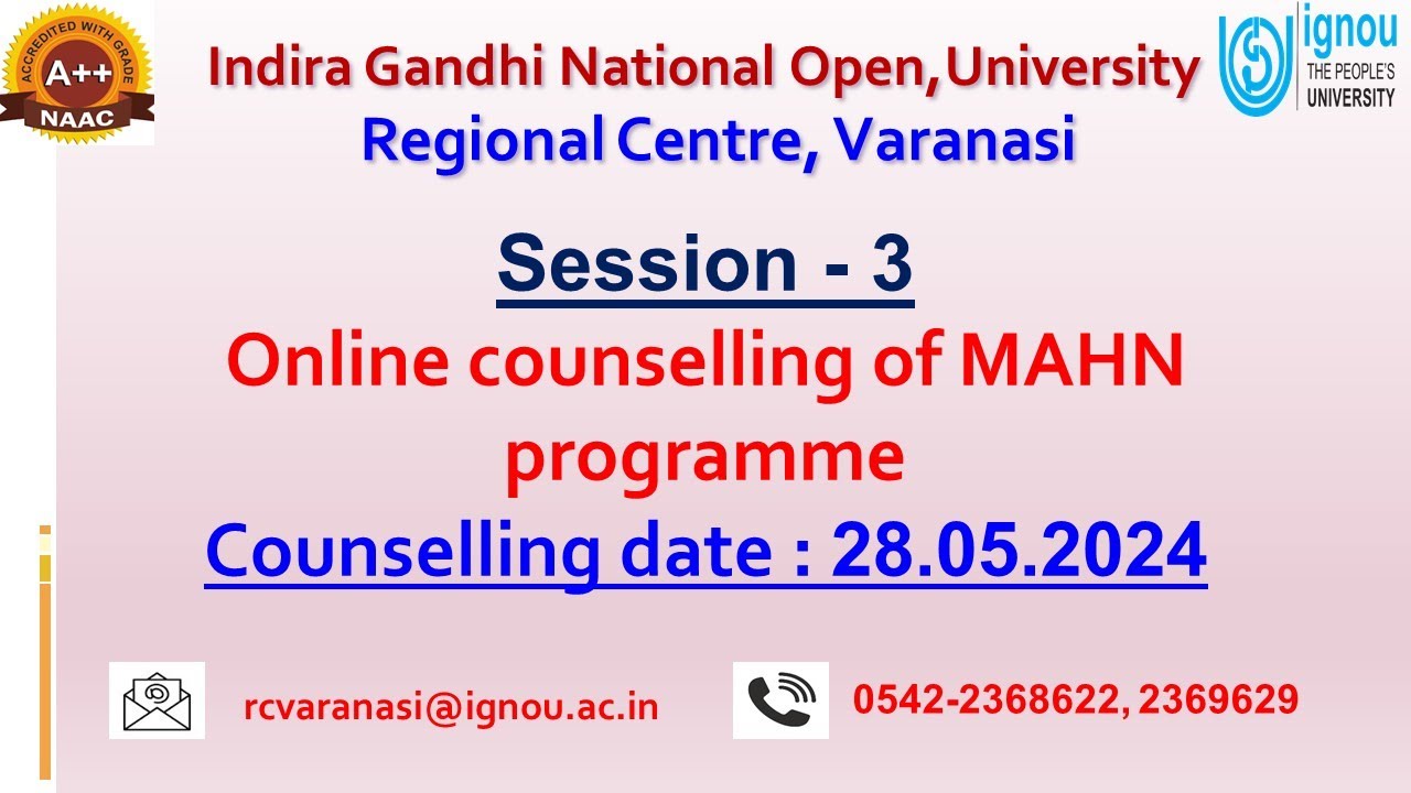 MA in Hindu Studies (MAHN) Online counseling for Jan 2024 session 3 on ...