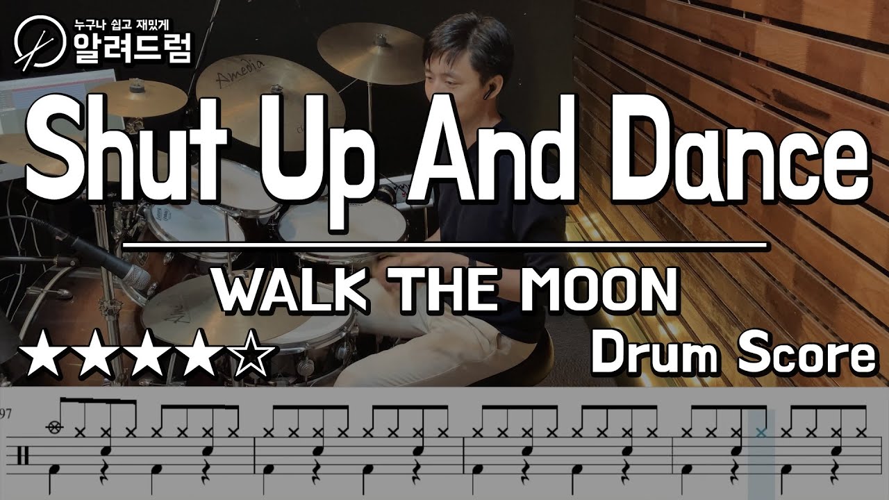 Shut Up and Dance - WALK THE MOON Drum Cover Chords - Chordify