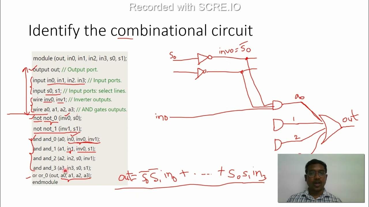 Week2 (noc22-ee104) System design using verilog: Dataflow and ...