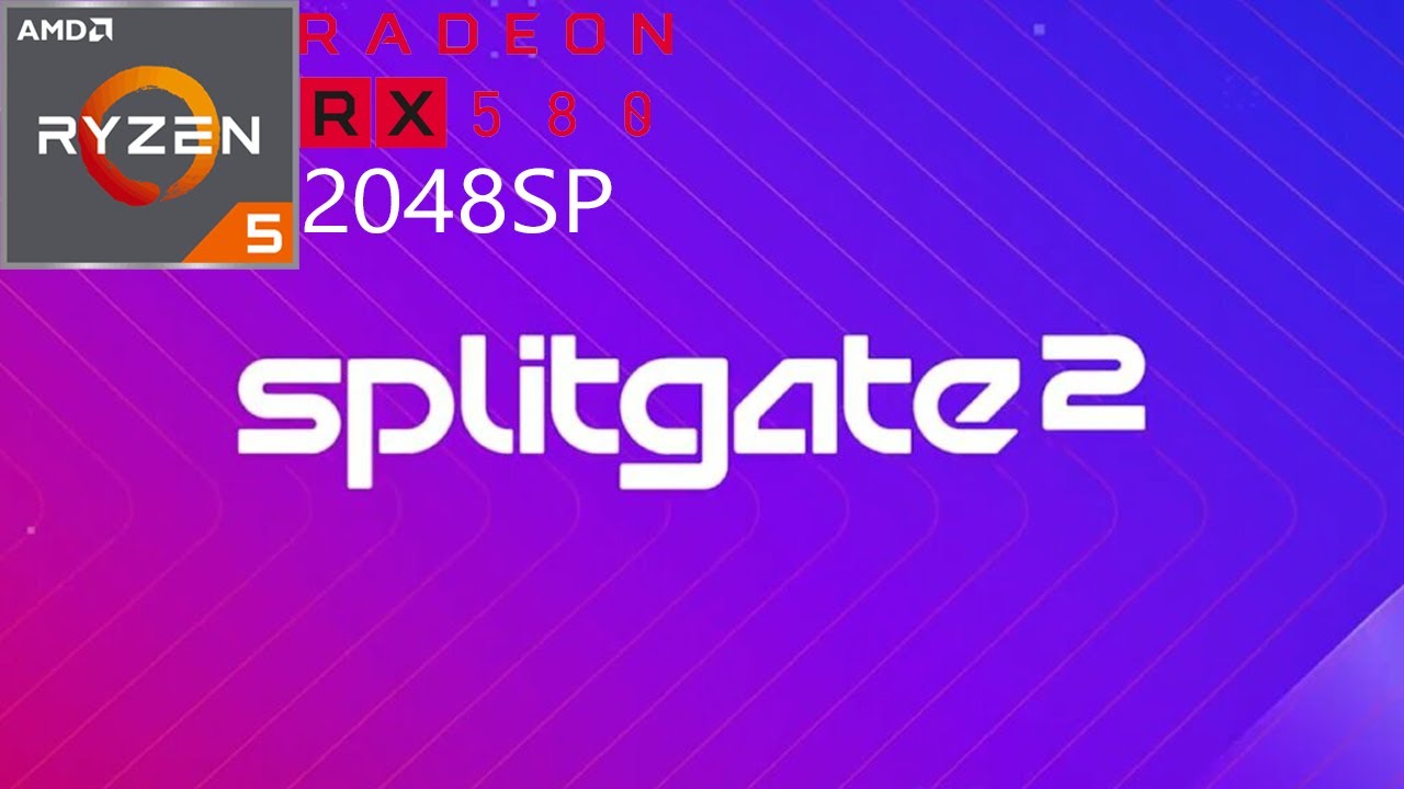 Splitgate 2 Alpha Test | Ryzen 5 1600 | RX 580 2048SP - YouTube