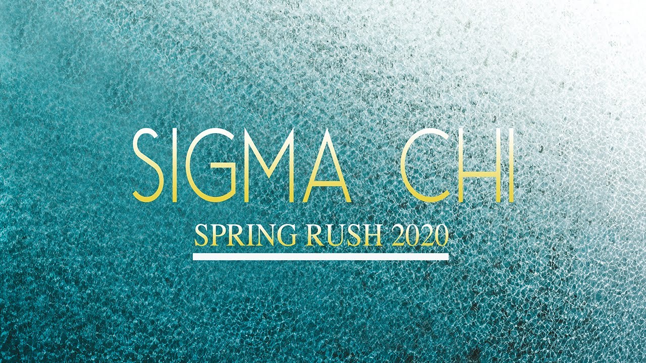 Sigma Chi - Florida Atlantic University - YouTube