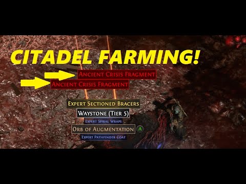 PATH OF EXILE 2 Almost level 97! Citadel Farming! - YouTube