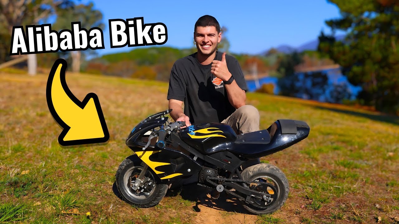 The $200 Alibaba Offroad Mini Bike - YouTube