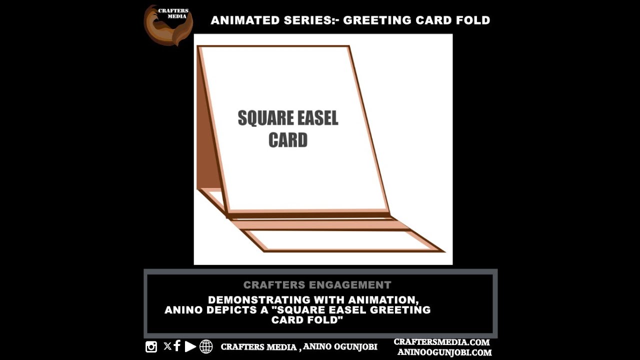 Square Easel Card animation - YouTube
