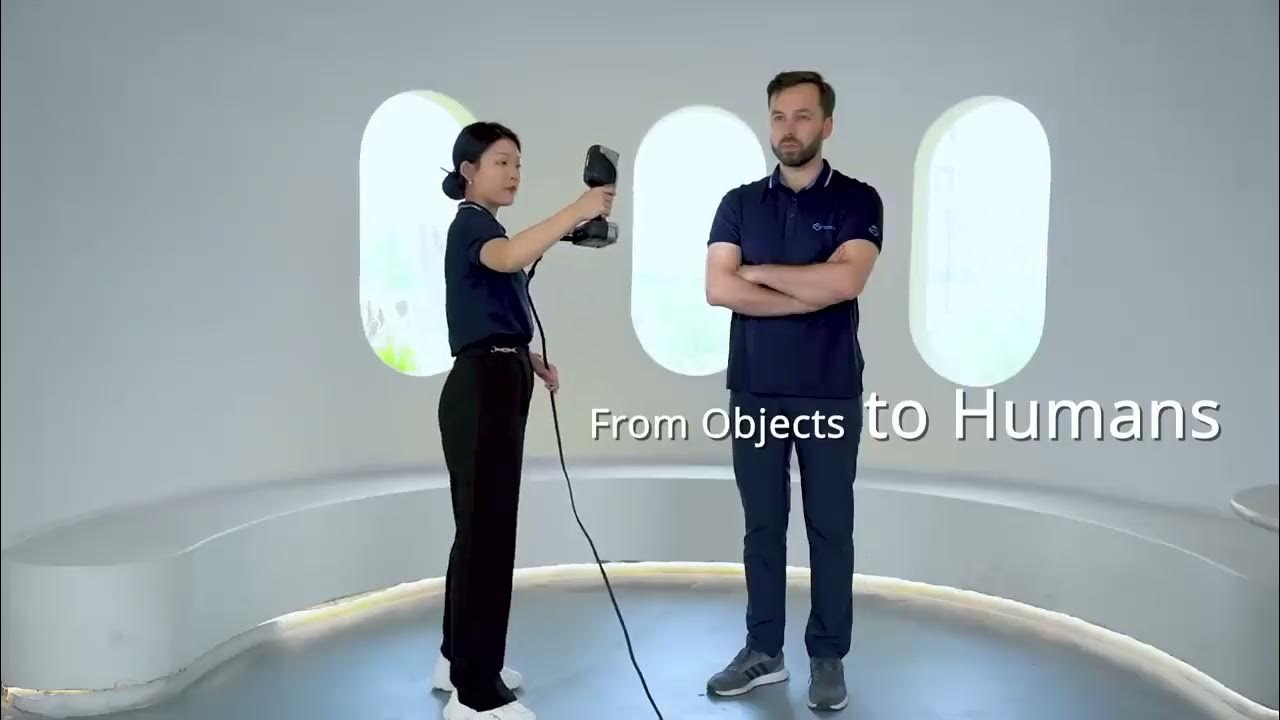 SCANTECH's Brand New Color 3D Scanner iReal M3 - YouTube