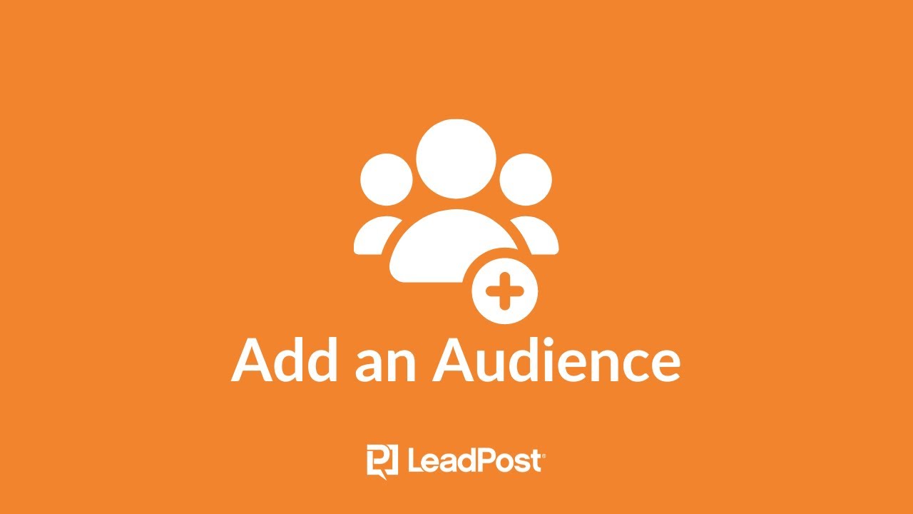 How to Create a Pixel Audience on LeadPost - YouTube