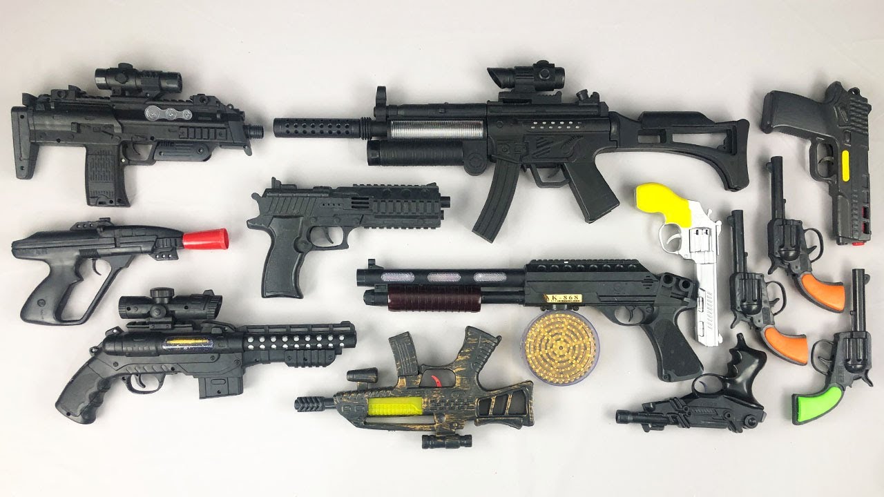 Noisy and illuminated weapons - Firearms - Realistic Rifles - YouTube