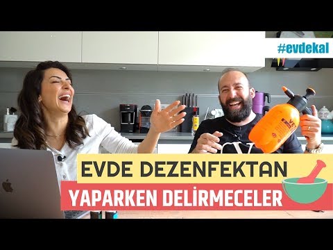 Evde Organik Dezenfektan Yaparken Delirmeceler #evdekal