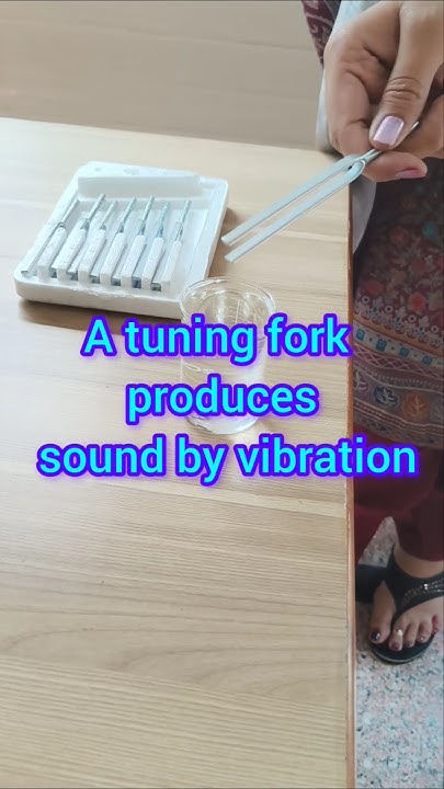 Tuning Fork Experiment|Class 9 Science Experiment #experiments# ...