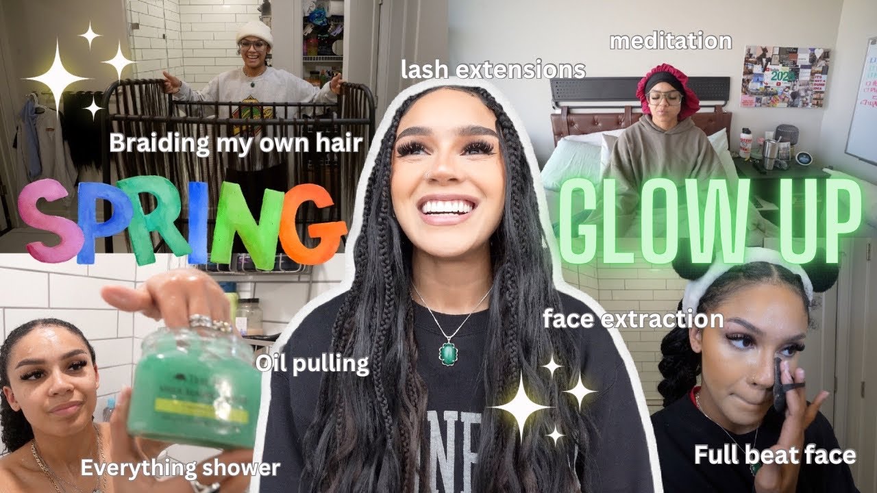 LET'S GLOW UP FOR SPRING ☀️🌸 on the inside and out! - YouTube