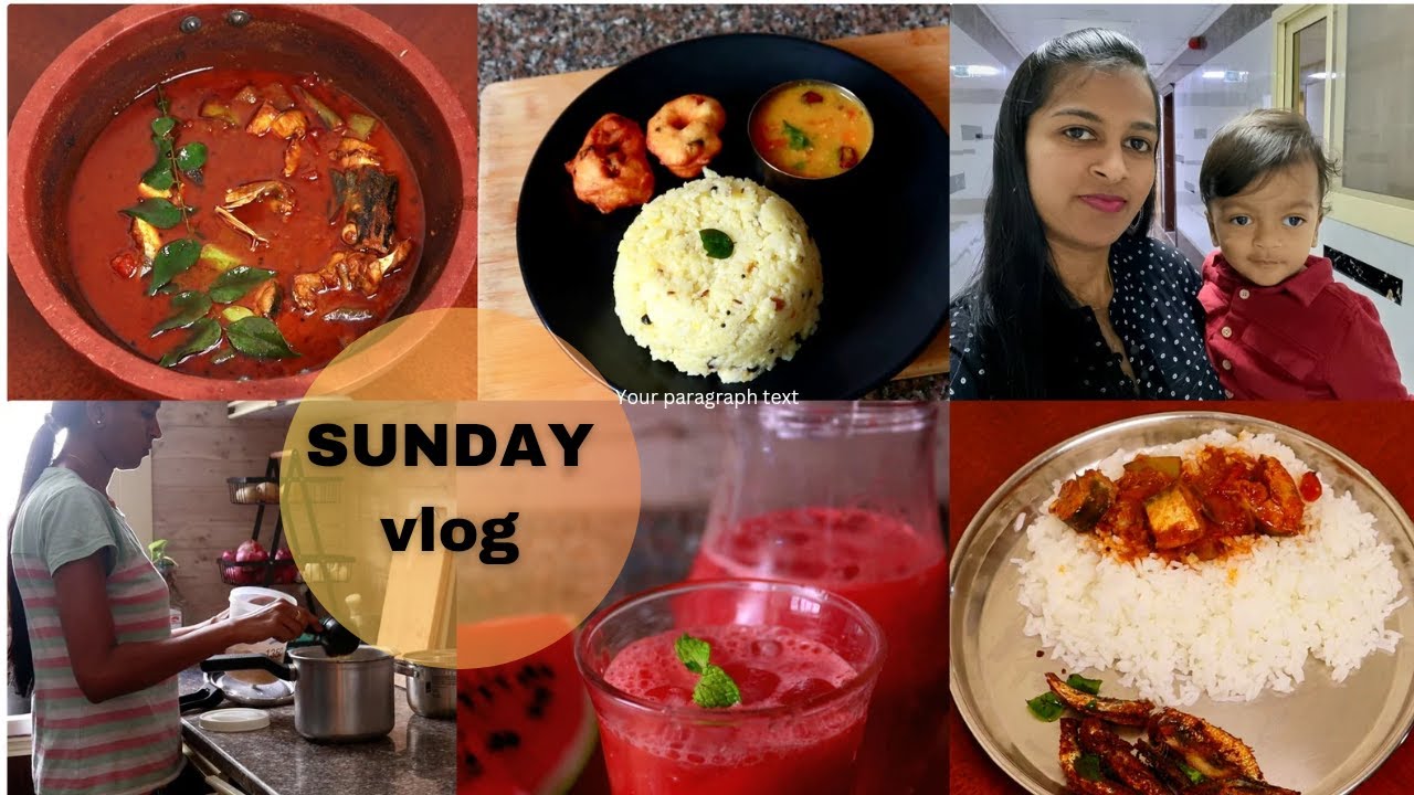 Sunday Vlog In Tamil /Day in my life / Breakfast & Lunch Recipes / Pongal /Fish curry/ Fish Fry# ...