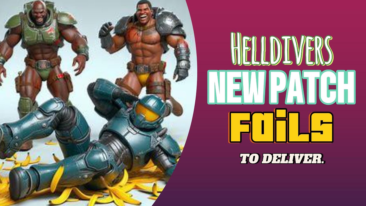 Helldivers 2 new patch fails to do what it sets out to do - YouTube