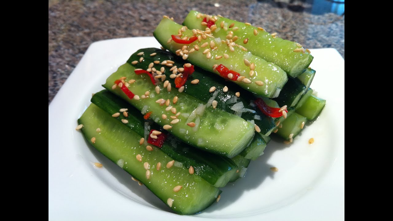 How to Make Chilled Cucumbers | 涼伴青瓜 - YouTube