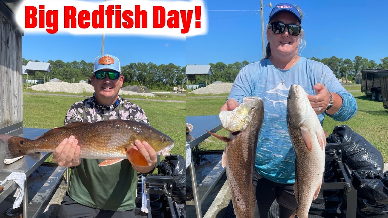 Big Redfish Day!@gheenoeguy1510 - YouTube