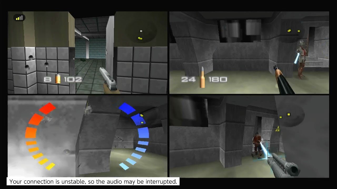 Goldeneye 007: More 4 player online! - YouTube