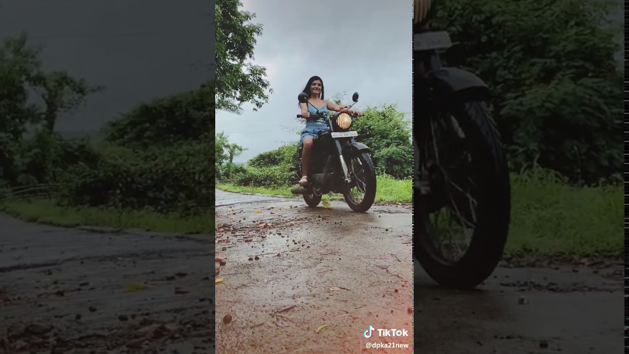Girl riding bullet in western dress - YouTube