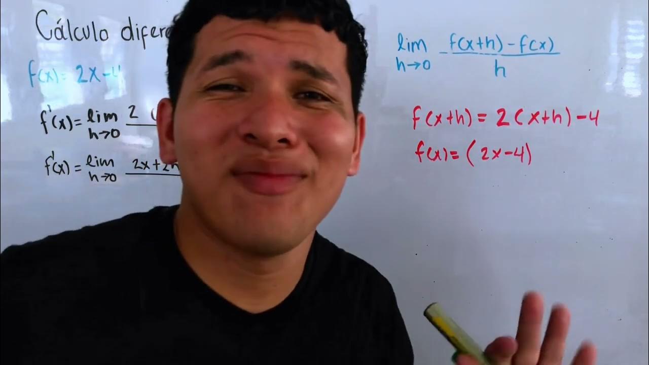 Derivada de una Función usando la definición | Ejemplo 1 - YouTube