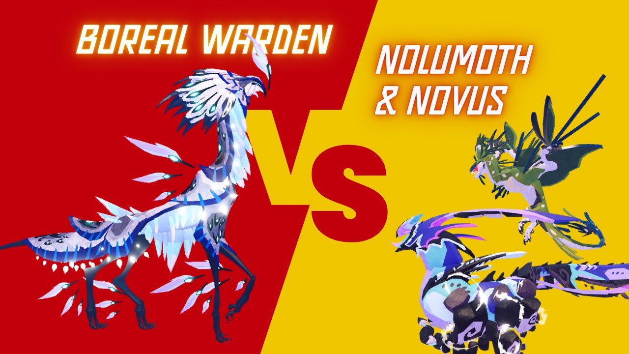Nolumoth & Novus Warden vs. Boreal Warden! ⚔️🔥 | Creatures of Sonaria ...