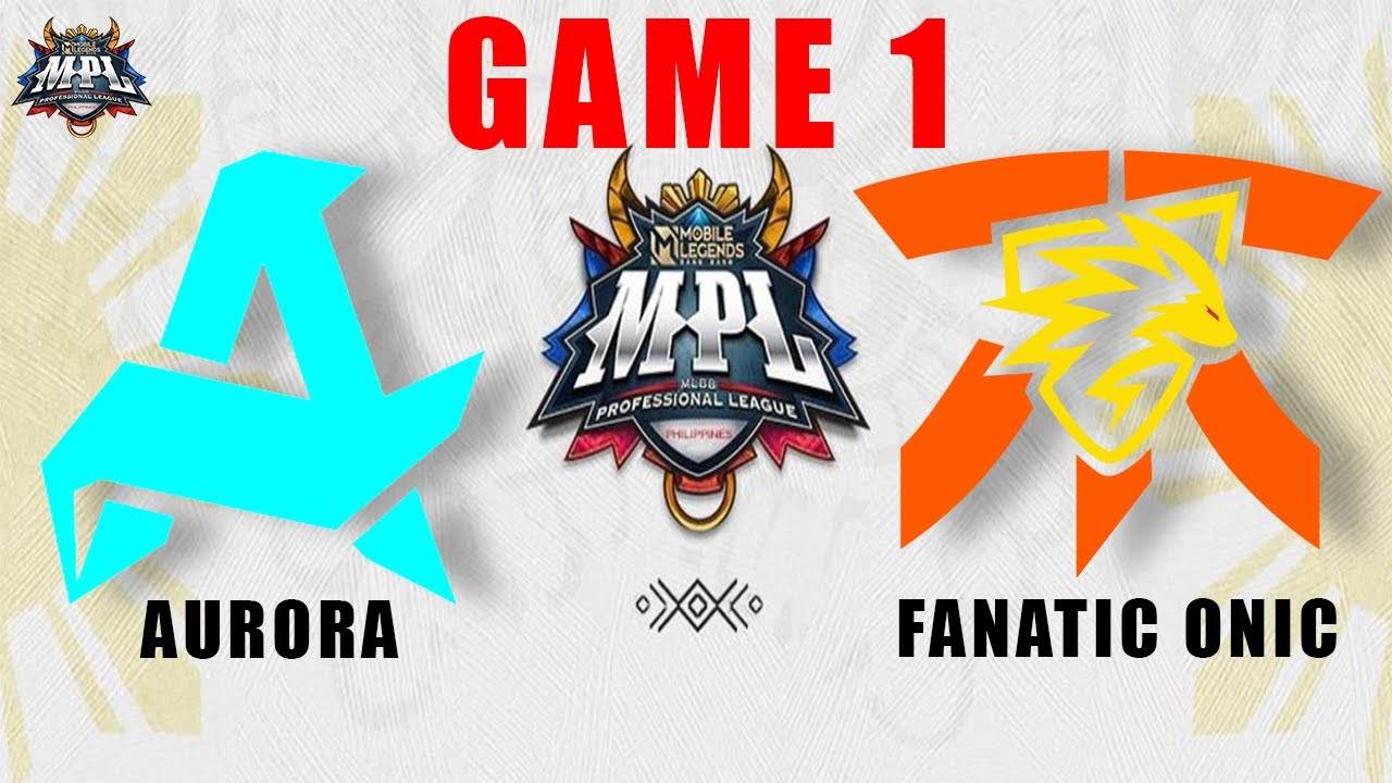FANATIC ONIC vs AURORA GAME 1 | MPL PH S14 REGULAR SEASON (SEPT 28 ...