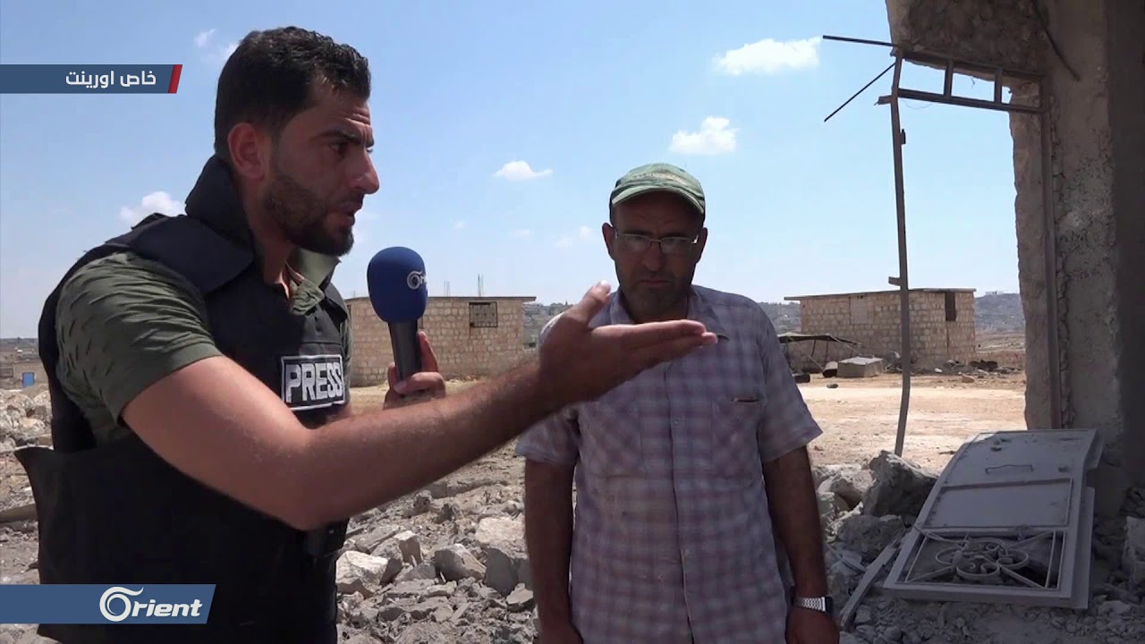 جرحى مدنيون بقصف لطيران ميليشيا أسد على بلدة حاس جنوب إدلب سوريا