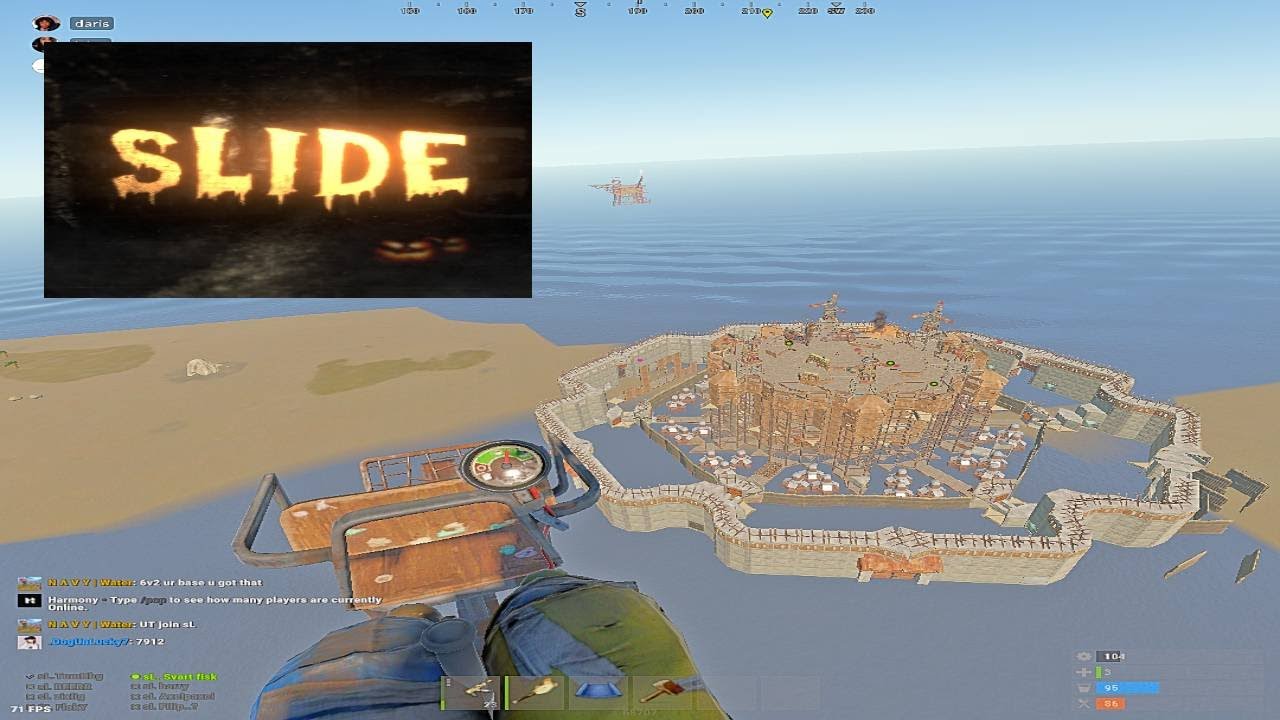 RUST - ZERG WIPE PROGRESSION // 500+ ROCKET RAID // HOW SLIDE PLAYS A ...