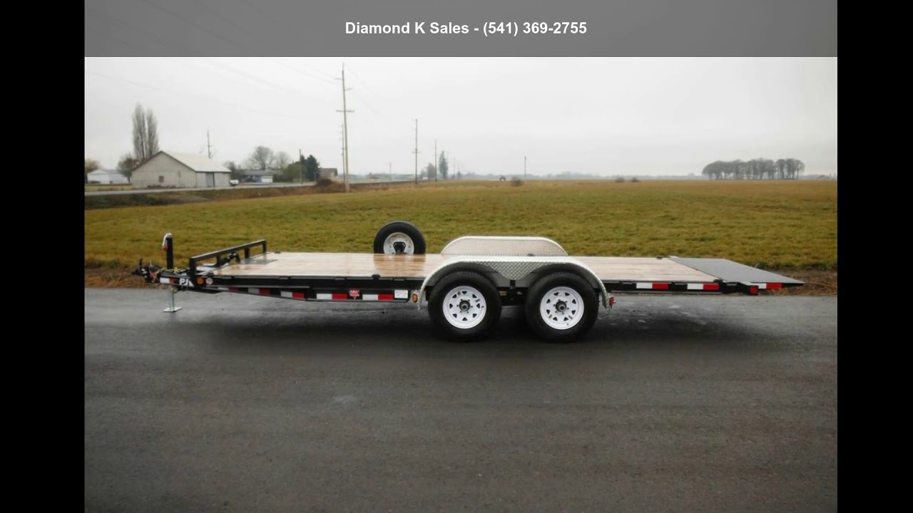 2019 PJ Trailers Tilt TH18-7K QUICK TILT - YouTube