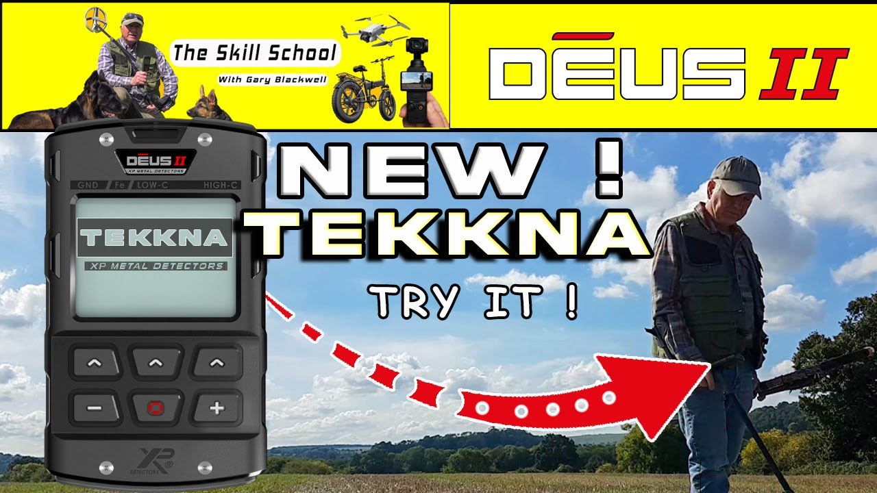 XP Deus 2 Tekkna program - YouTube