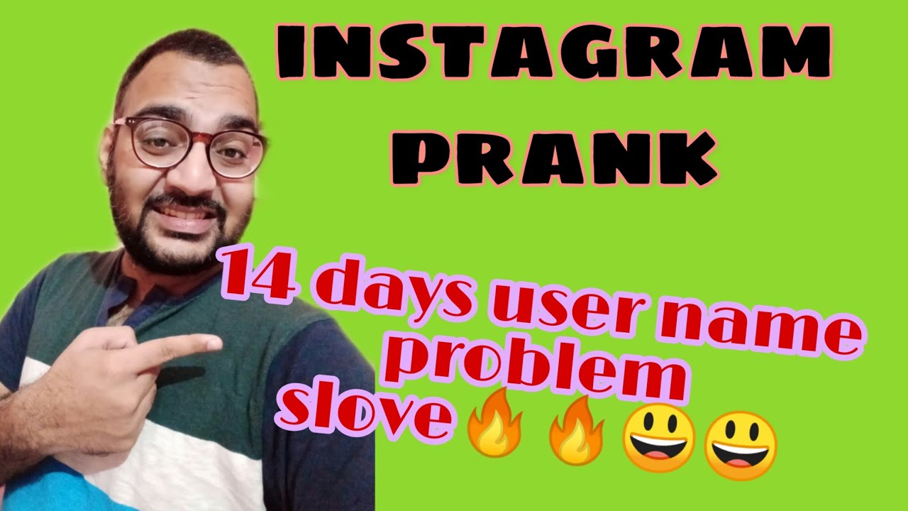 14 Days Instagram Username||Insta prank 2020|| Instagram Username ...