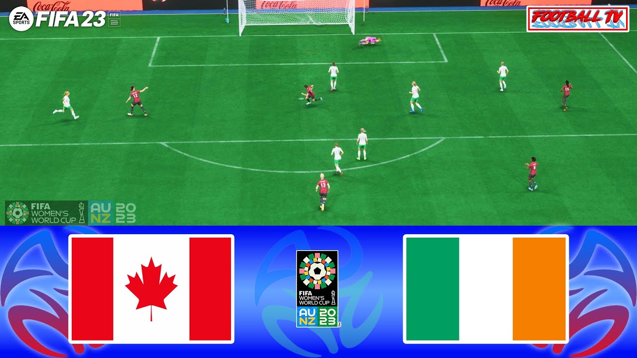 FIFA 23 | Canada vs Ireland | FIFA Women's World Cup 2023 - Group Stage ...