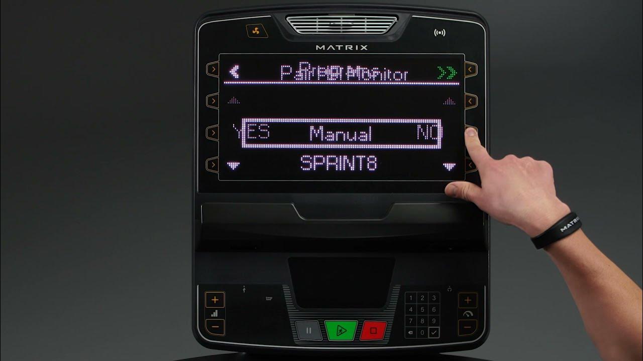 Matrix Fitness Canada: Premium LED Console RFID Walkthrough - YouTube