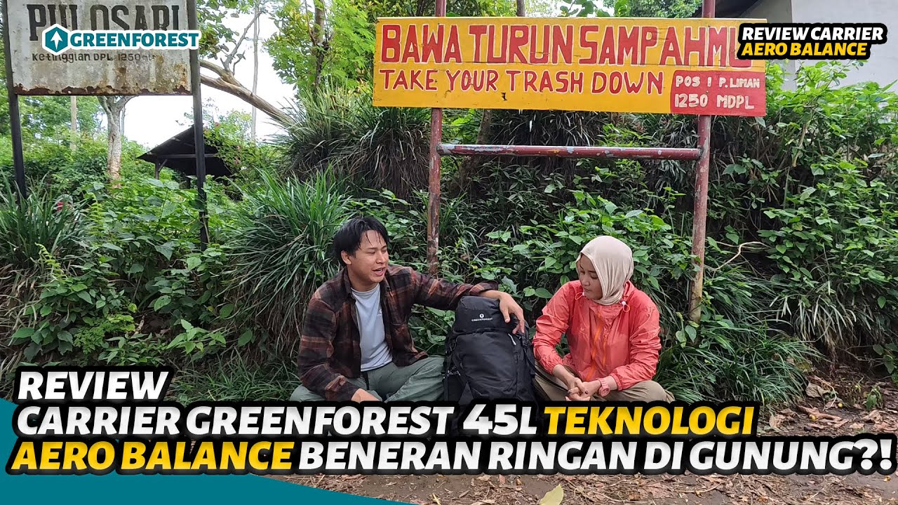 Review Jujur! Carrier Deluna Teknologi Aero Balance 45L Setelah Turun ...