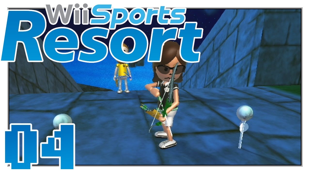 Wii Sports Resort - The Green Arrow! - Part 4 - Archery - YouTube