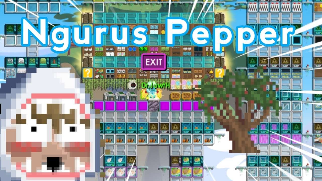 Live Growtopia Indonesia | BLOCKKC Sudah Buka + Ngurus Pepper - YouTube