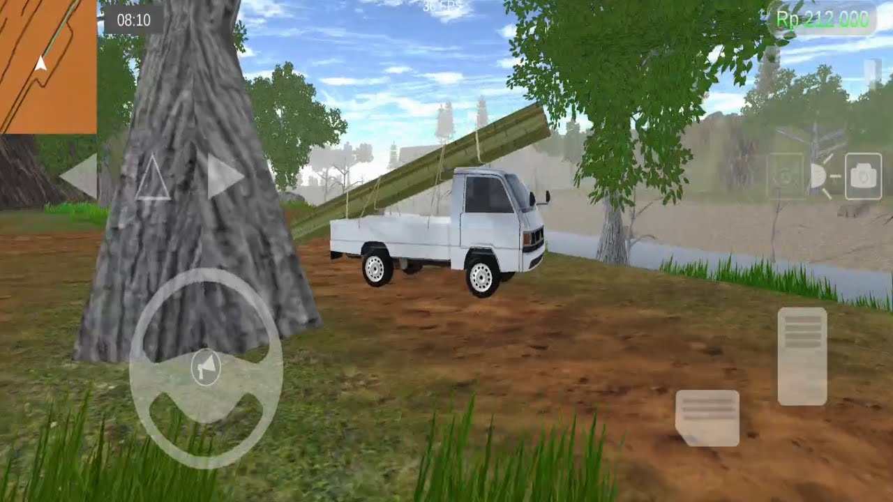 MOBIL PICK UP ANGKUT BAMBU - MBU Pickup Simulator - YouTube