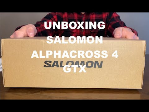 Salomon Alpha cross 4 Gore-Tex - YouTube