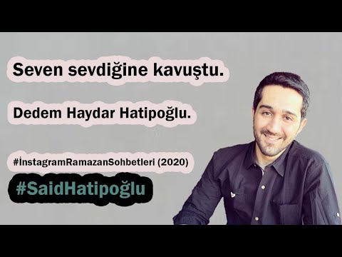 Seven Sevdiğine Kavuştu 😥Dedem Haydar Hatipoğlu- Said Hatipoğlu