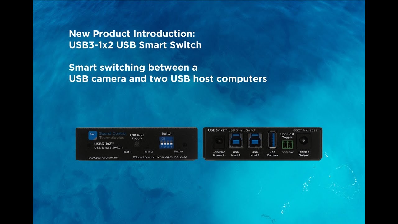 New Product Intro: USB3-1x2 USB Smart Switch - YouTube