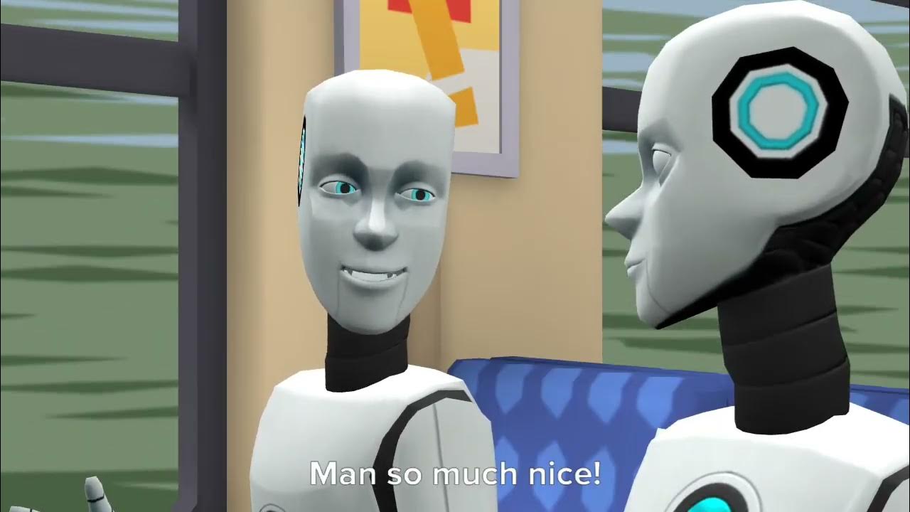 android robot male and Android robot falme PLOTAGON - YouTube